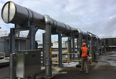 Coated Metal Duct | Wastewater Odor Control | PSP vs FRP Duct